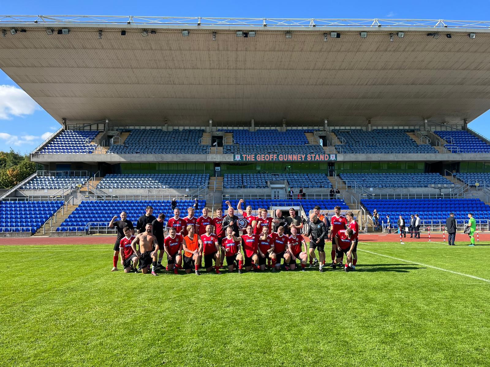 Charity Football Success - Wainwrights